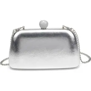 URBAN EXPRESSIONS Sahara Evening Bag - Silver