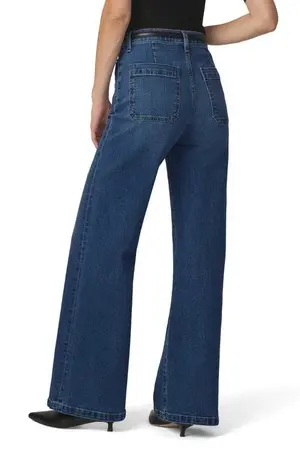 Joe's Jeans The Mia Patch Pocket High Waist Wide Leg Jeans