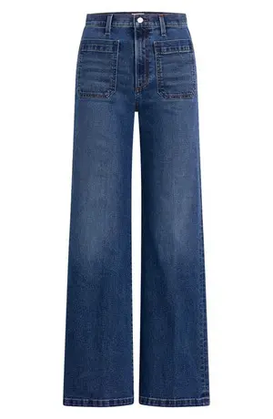 Joe's Jeans The Mia Patch Pocket High Waist Wide Leg Jeans