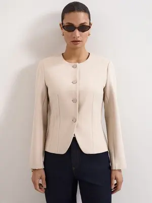 PHASE EIGHT Carla Sculpted Ponte Jacket