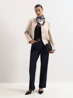 PHASE EIGHT Carla Sculpted Ponte Jacket