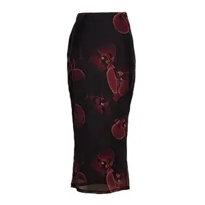 JENNAFER GRACE Lucy Pencil Skirt In Orchid