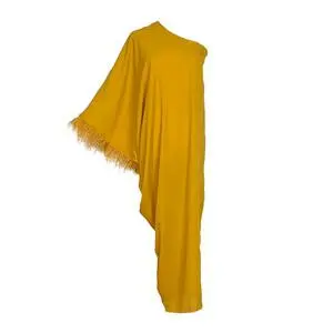 JENNAFER GRACE Chelziah Caftan In Amber Aurealia