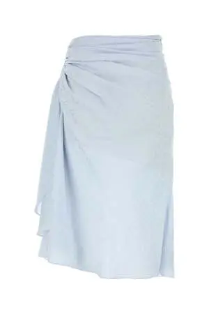 Givenchy Pastel Light Silk Skirt