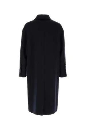 Loewe Navy Wool Blend Coat