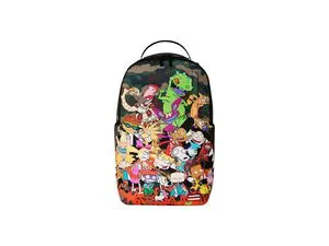 SPRAYGROUND 90's Nick Camo With Graffiti Backpack - Multicolor