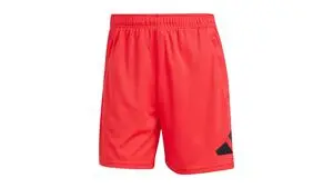 Adidas Train Essentials Logo Shorts - Pure Ruby Black