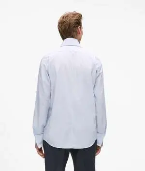 Karl Lagerfeld Modern-fit High-stand Collar Shirt