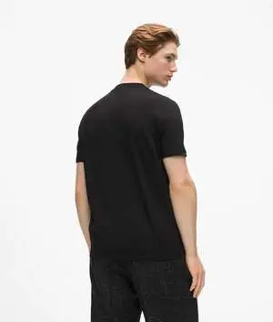 Karl Lagerfeld Metallic Logo T-shirt