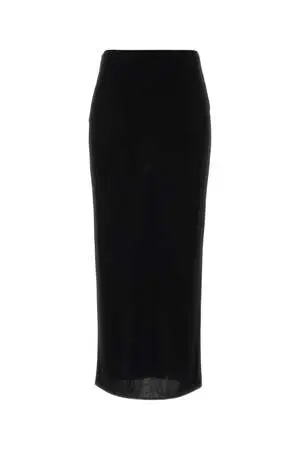 Valentino Garavani Viscose Skirt - Black