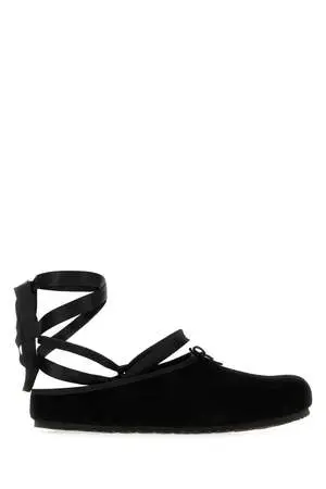 BIRKENSTOCK X REPETTO Suede Repetto Opera Slippers - Black