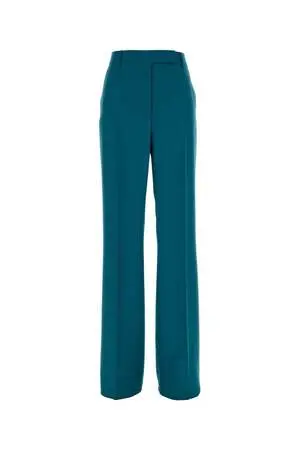 Max Mara Petrol Wool Blend Talco Pant