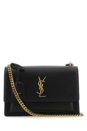 Saint Laurent Leather Medium Sunset Shoulder Bag