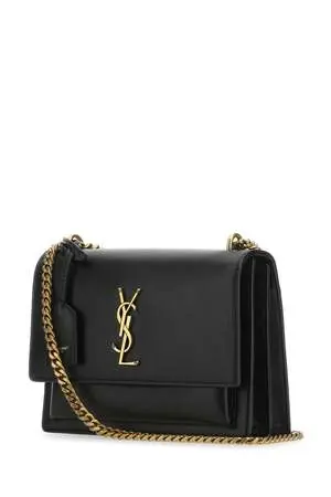 Saint Laurent Leather Medium Sunset Shoulder Bag