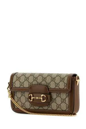 Gucci Gg Supreme Fabric Mini Horsebit 1955 Handbag