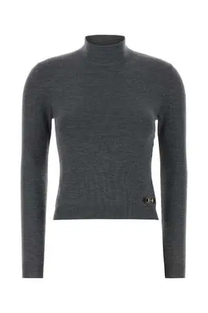 Gucci Grey Wool Sweater - Gray