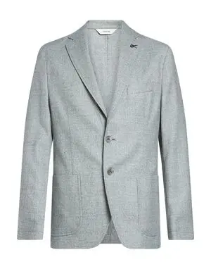 PAOLONI Blazer Size Wool, Elastane