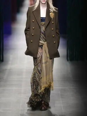 Etro Paisley-printed Silk-blend Maxi Dress - Multi