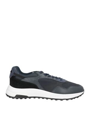 Hogan Sneakers Midnight Size Leather, Textile Fibers - Blue