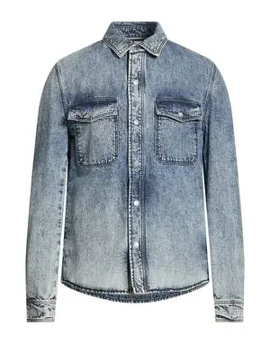 MOORER Denim Shirt Size Cotton