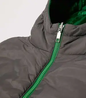 Max & Co. Reversible Padded Gilet With Hood