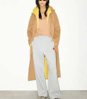Max & Co. Reversible Hooded Gilet - Brown