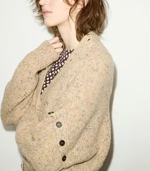 Max & Co. Wool Button-detail Cardigan