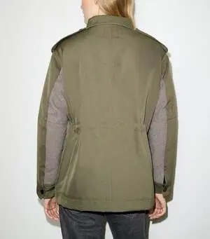 Max & Co. Collared Utility Jacket With Cinched Waist