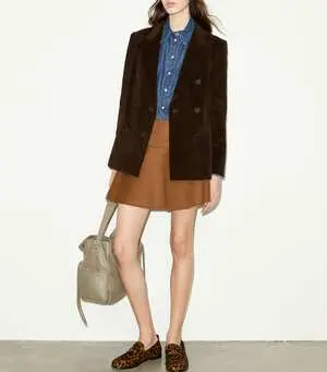 Max & Co. Corduroy Double-breasted Blazer