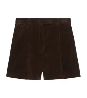 Max & Co. Corduroy Shorts - Brown