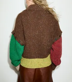 Max & Co. Wool Block-colour Cardigan