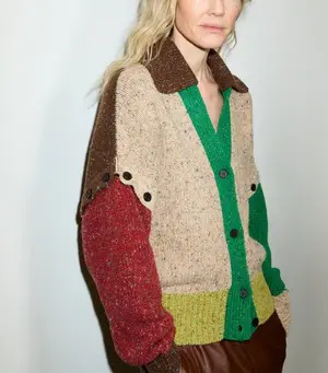 Max & Co. Wool Block-colour Cardigan