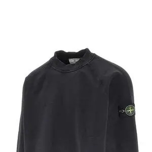 Stone Island Heavy Cotton Crewneck Sweatshirt An