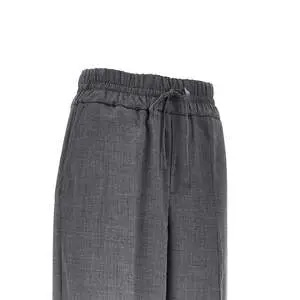 AMI Paris Wool Pant With Elaticated Wait