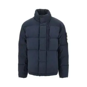 Stone Island Cotton Nylon Tela Down Jacket