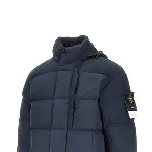 Stone Island Cotton Nylon Tela Down Jacket