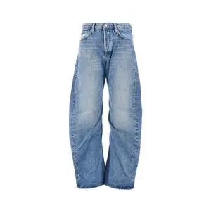 AGOLDE Cotton Denim 'spiral' Jeans - Blue