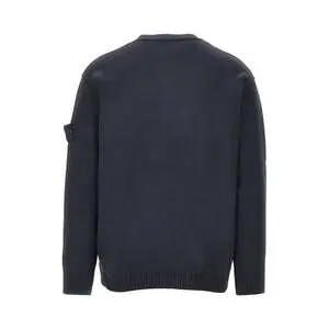 Stone Island Cotton-blend Crewneck Weater