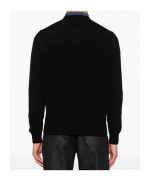 Gucci Logo Plaque Knitted Jumper