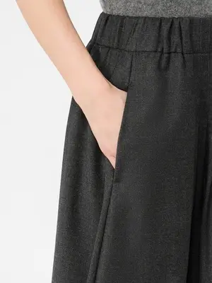 Max Mara Elastic Waist Midi Skirt