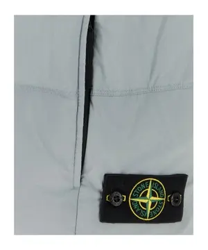 Stone Island Quilted Down Vest - Gray