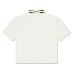 Gucci Shortsleeve Cotton Polo Shirt