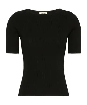 Max Mara Ribbed Knit Pullover