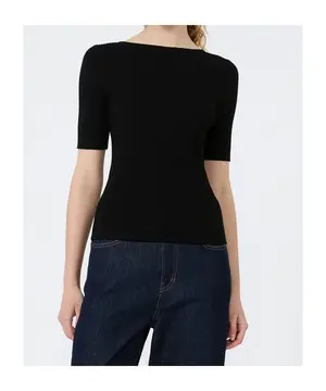 Max Mara Ribbed Knit Pullover