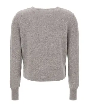 KAOS Ribbed Button-up Cardigan