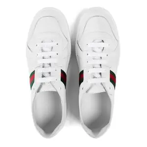 Gucci Lowtop Laceup Leather Sneaker