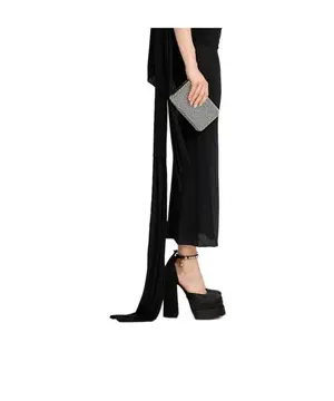 Versace Mules With Block Heel And Strap