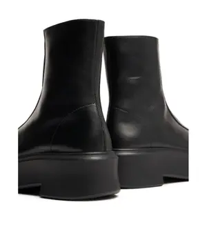 THE ROW Ankle Boots With Zip And Platform Sole