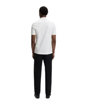 Hugo Boss Short-sleeved Zip-up Polo Shirt