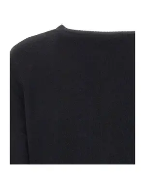KAOS Buttoned Crew Neck Cardigan